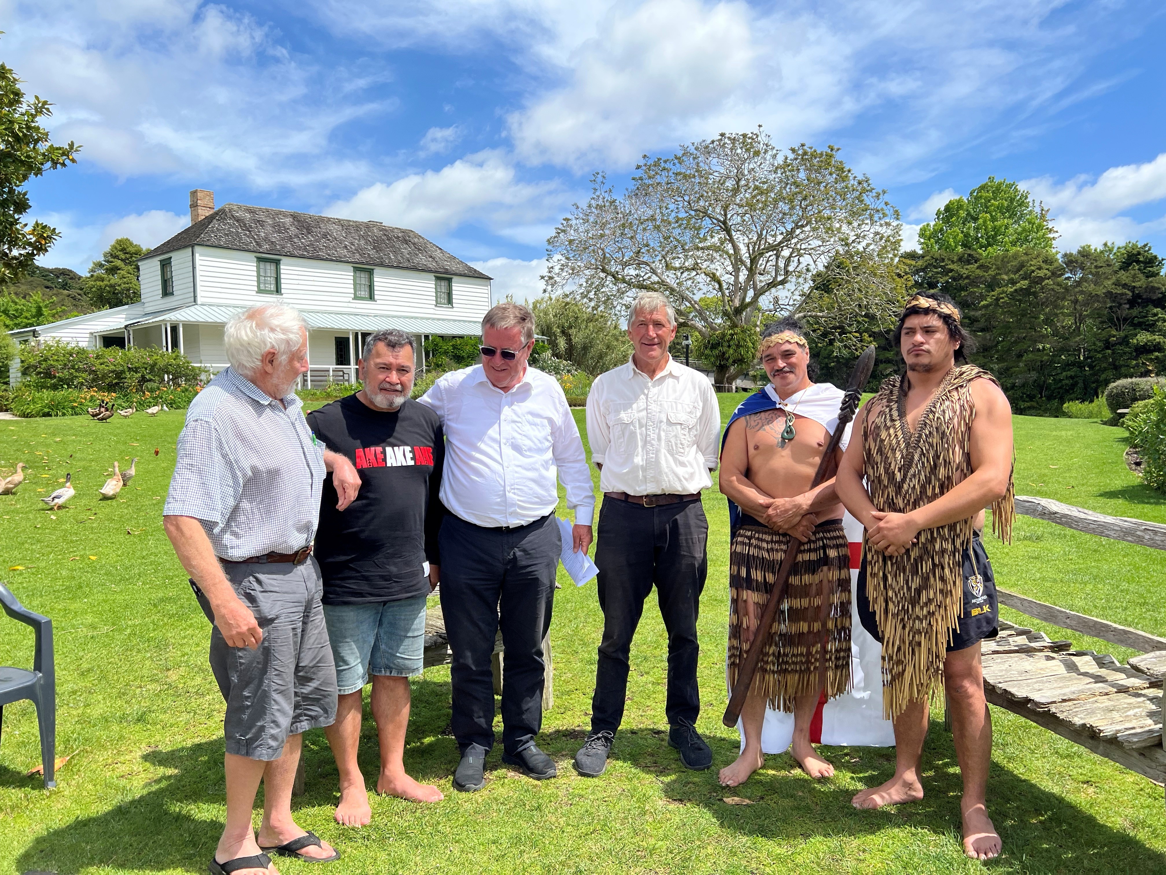 Heritage New Zealand - Bicentennial re-enactment at Kemp House ...