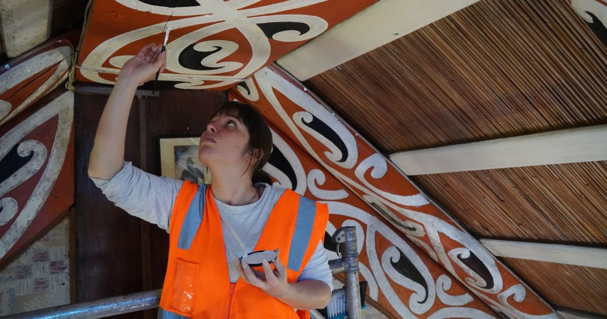 Whare tupuna conserved for 135th anniversary | Heritage New Zealand ...